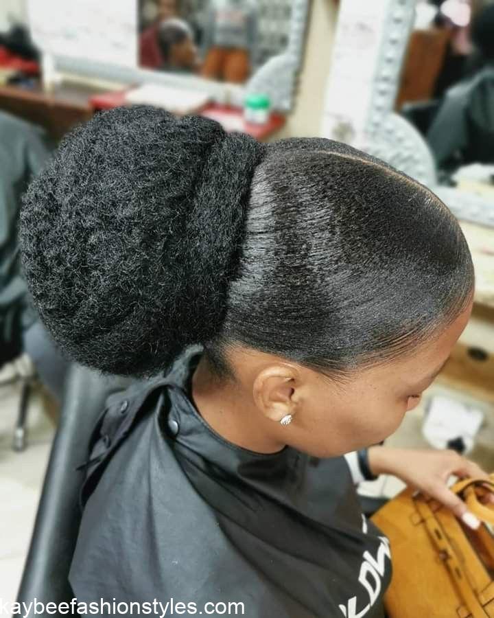 30 Latest Packing Gel Hairstyles for Ladies in Nigeria - Kaybee Fashion ...