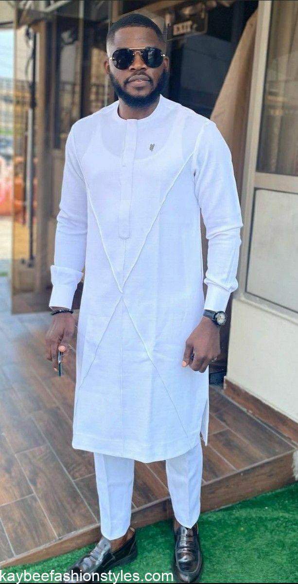 30 Latest White Senator Styles for Men - Kaybee Fashion Styles
