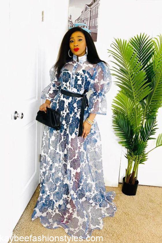 30 Latest Organza Gown Styles for Ladies in Nigeria - Kaybee Fashion Styles