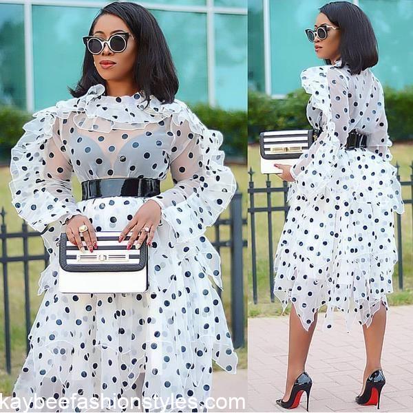 30 Latest Organza Gown Styles for Ladies in Nigeria - Kaybee Fashion Styles