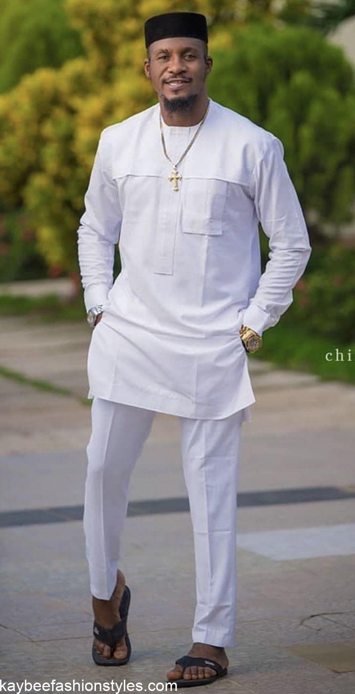30 Latest White Senator Styles for Men - Kaybee Fashion Styles