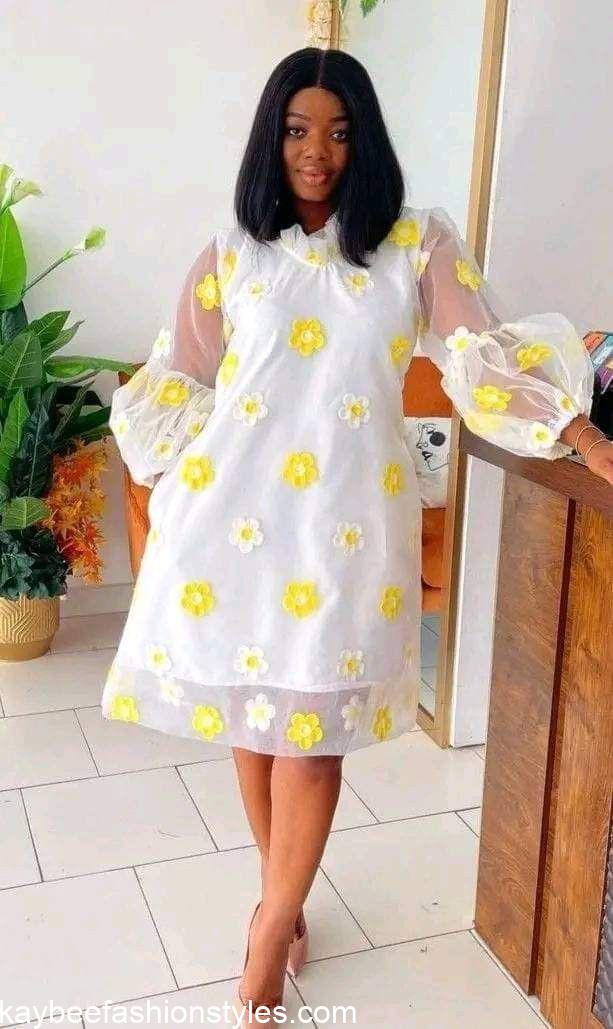 30 Latest Organza Gown Styles for Ladies in Nigeria - Kaybee Fashion Styles