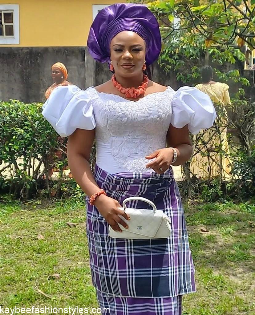 Latest Igbo Blouse Styles for Wrappers in 2023 - Kaybee Fashion Styles