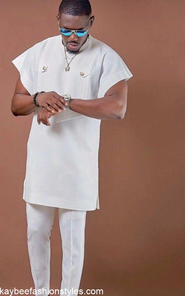 30 Latest White Senator Styles for Men - Kaybee Fashion Styles