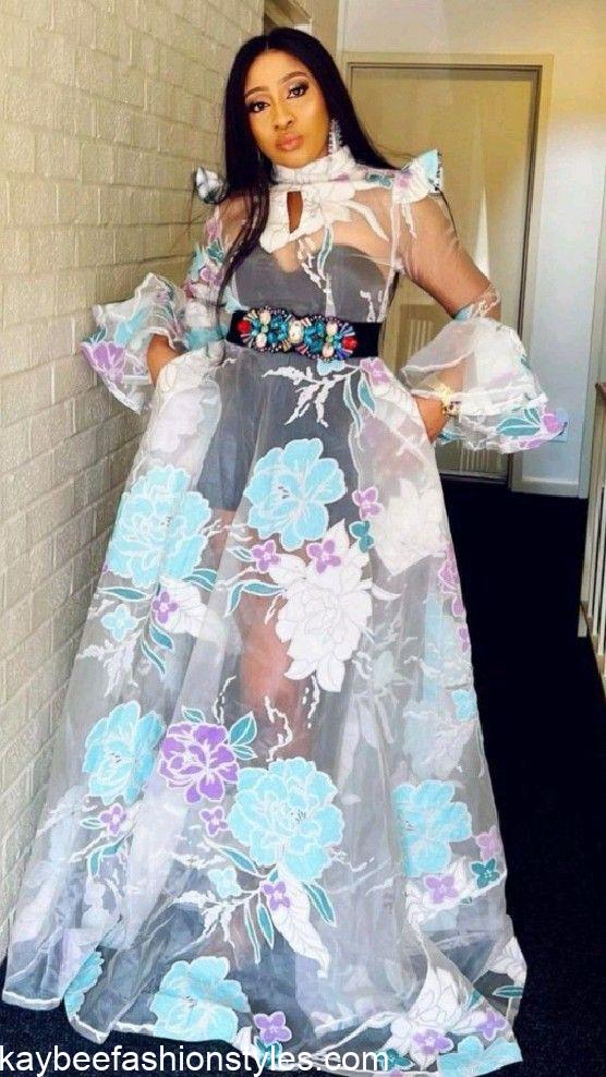 30 Latest Organza Gown Styles for Ladies in Nigeria - Kaybee Fashion Styles