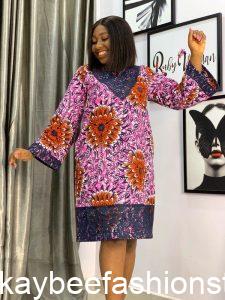 Latest Ankara Shift Dress Styles for Ladies in 2024 - Kaybee Fashion Styles