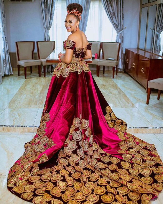 25 Latest Isi Agu Material Styles for Ladies in Nigeria - Kaybee ...