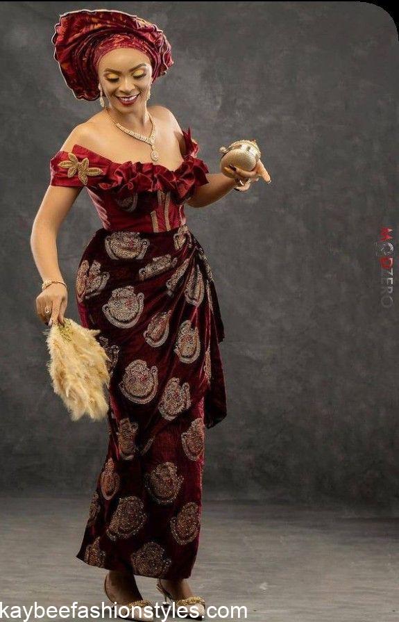 25 Latest Isi Agu Material Styles for Ladies in Nigeria - Kaybee ...
