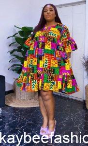 Latest Ankara Shift Dress Styles for Ladies in 2024 - Kaybee Fashion Styles