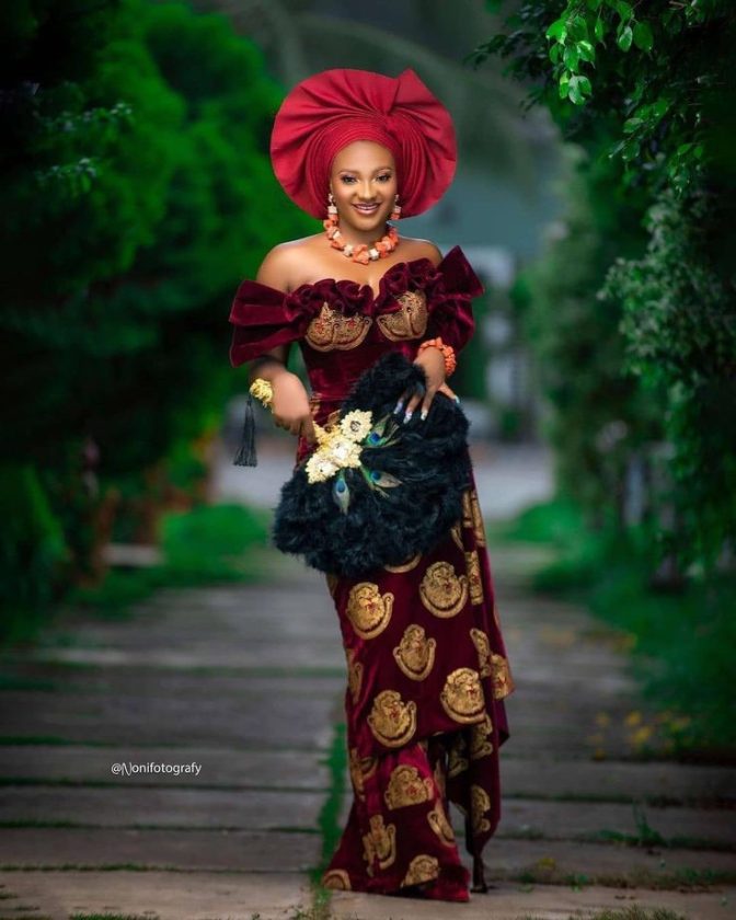 25 Latest Isi Agu Material Styles for Ladies in Nigeria - Kaybee ...
