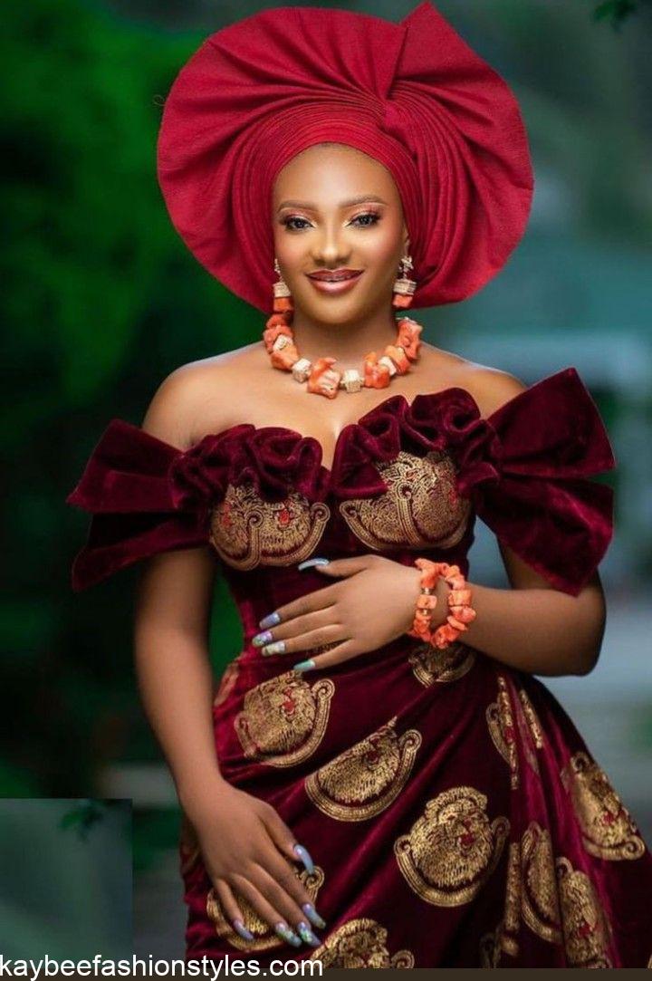 25 Latest Isi Agu Material Styles for Ladies in Nigeria - Kaybee ...