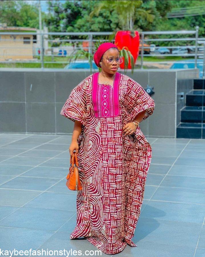 Latest Ankara Bubu Gown Styles in 2023 - Kaybee Fashion Styles