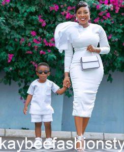 Best Plain White Material Styles for Ladies in 2024 - Kaybee Fashion Styles