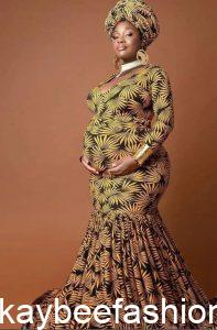 Best African Maternity Dresses for Photoshoot in 2023 - Kaybee Fashion ...