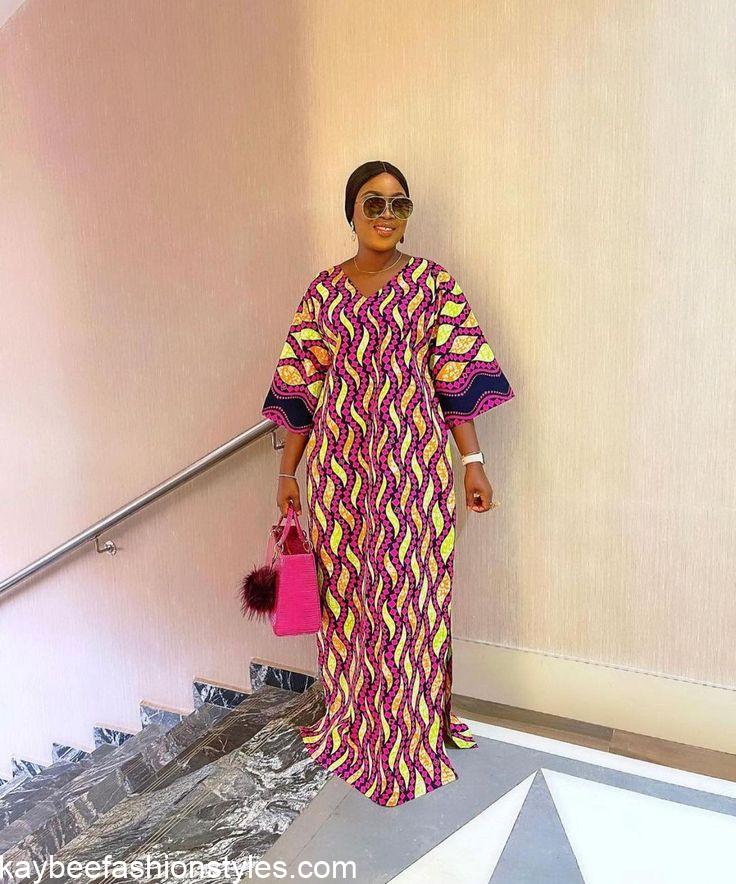Latest Ankara Bubu Gown Styles in 2023 - Kaybee Fashion Styles