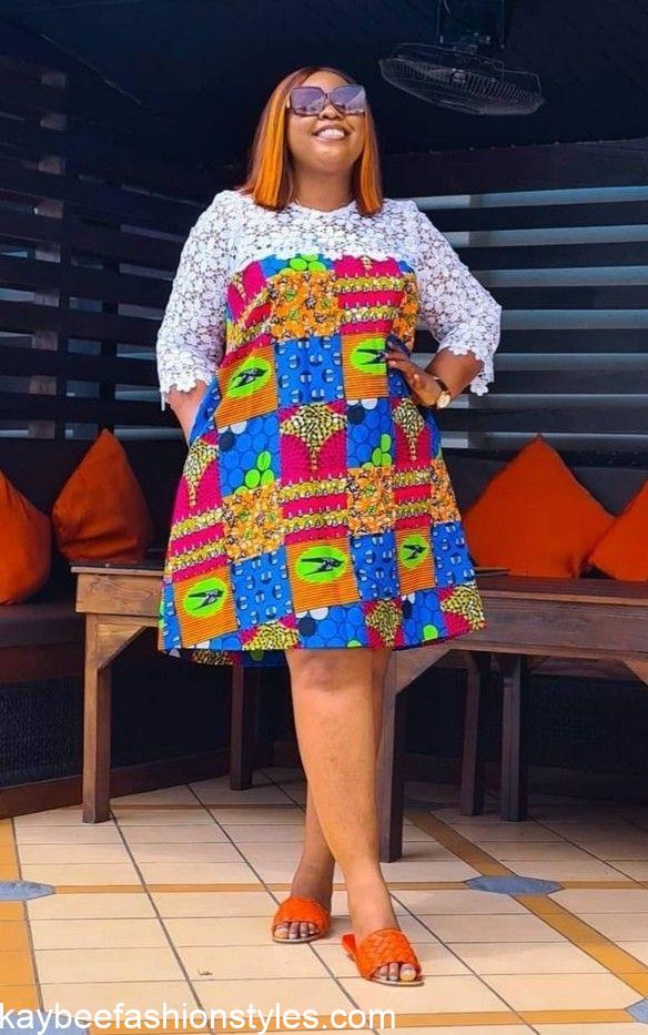 Latest Ankara Shift Dress Styles for Ladies in 2023 - Kaybee Fashion Styles
