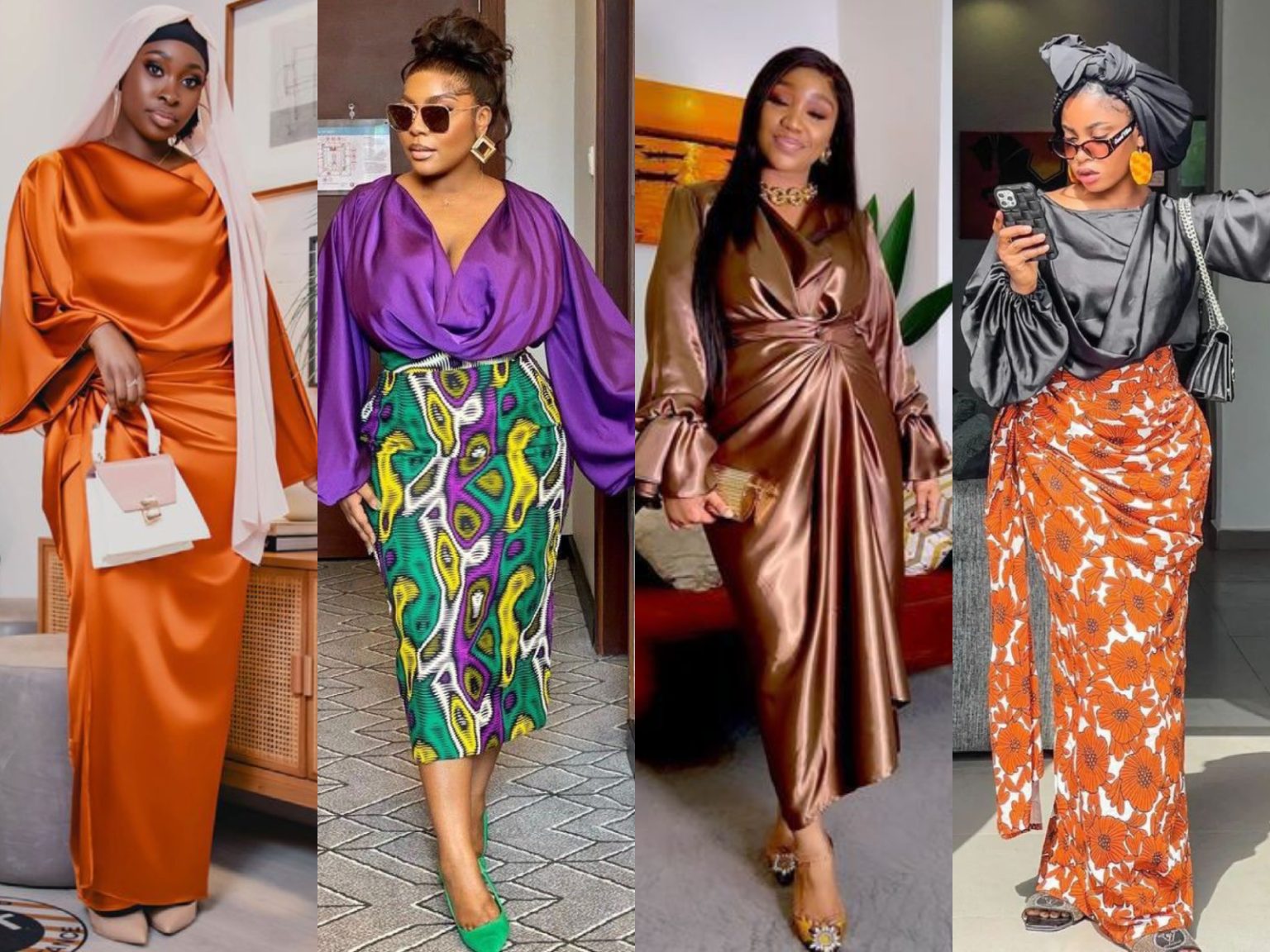 30 Best Cowl Neck Gown Styles for Ladies in Nigeria - Kaybee Fashion Styles
