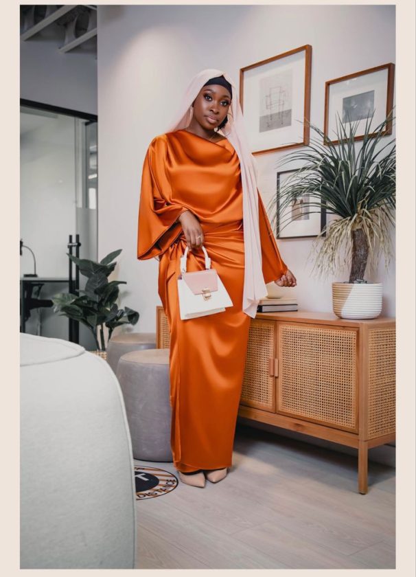 30 Best Cowl Neck Gown Styles for Ladies in Nigeria - Kaybee Fashion Styles