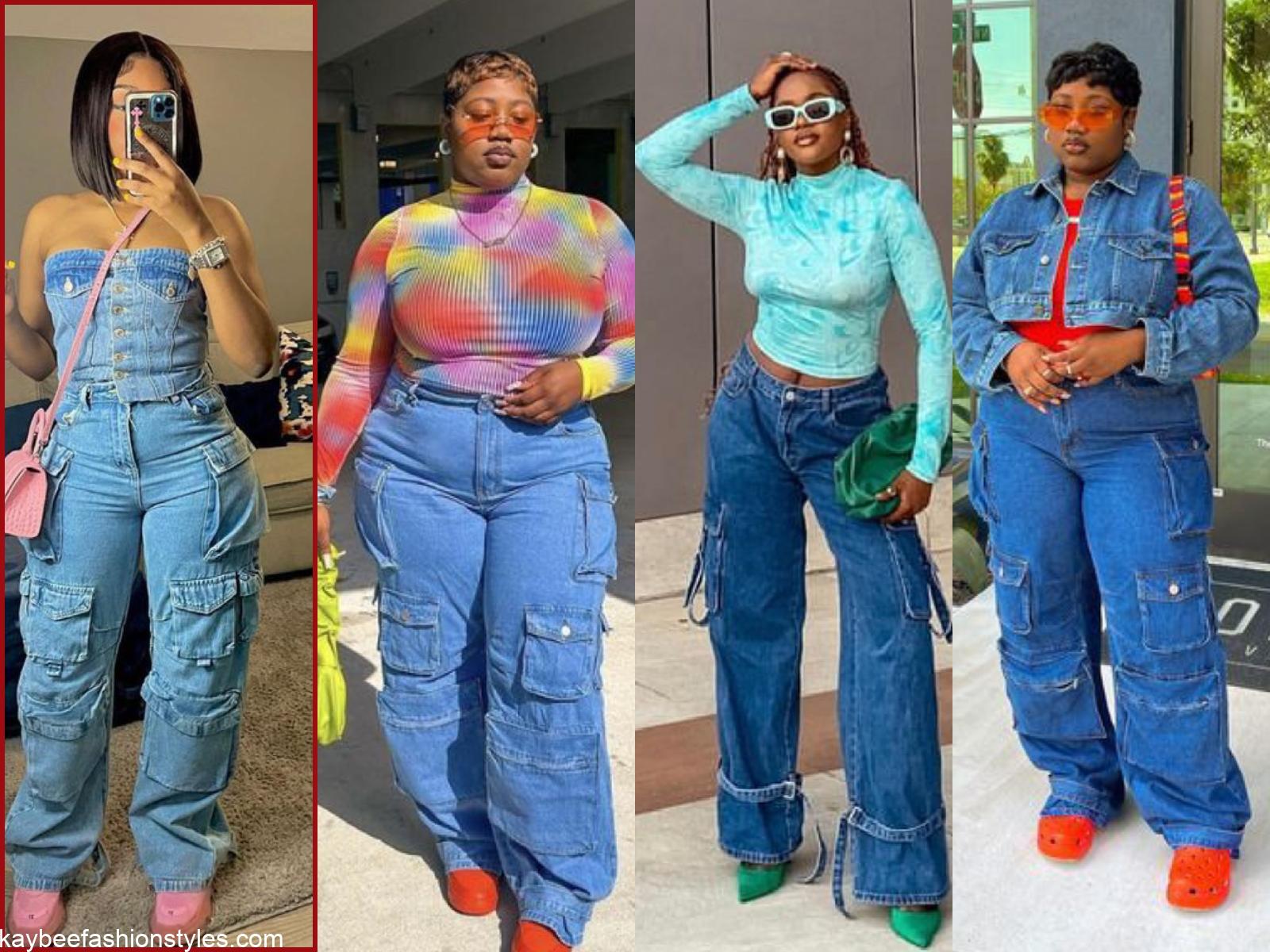 How To Style Cargo Jeans for Ladies: 15 Best Ways - Kaybee Fashion Styles