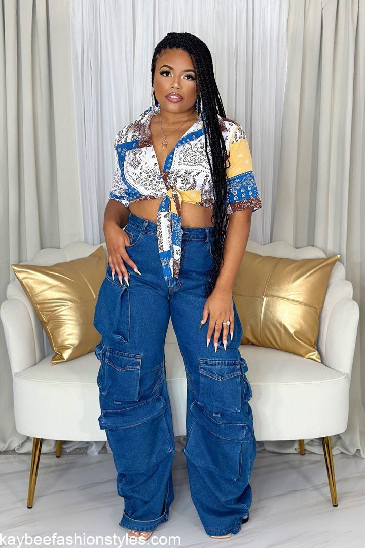 How To Style Cargo Jeans for Ladies: 15 Best Ways - Kaybee Fashion Styles