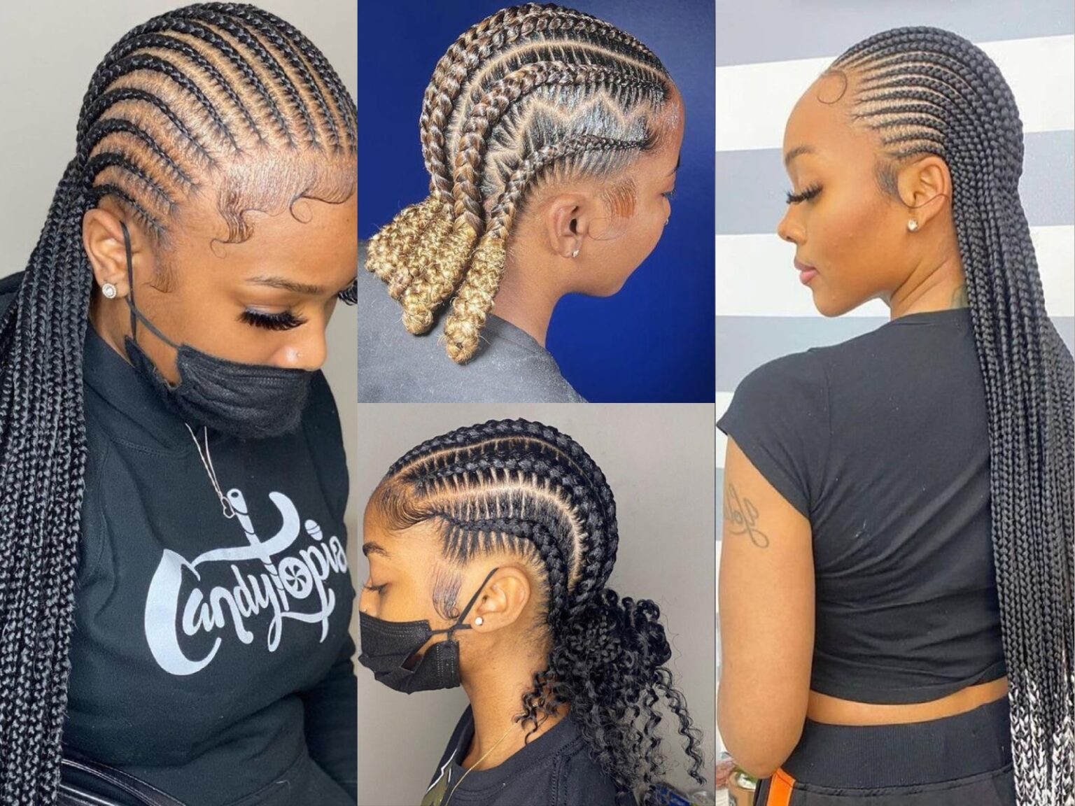 30 Best All Back Hairstyles With Attachment for Ladies - Kaybee Fashion ...