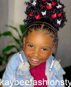 20 Best Packing Gel Hairstyles for Little Girls This Christmas - Kaybee ...