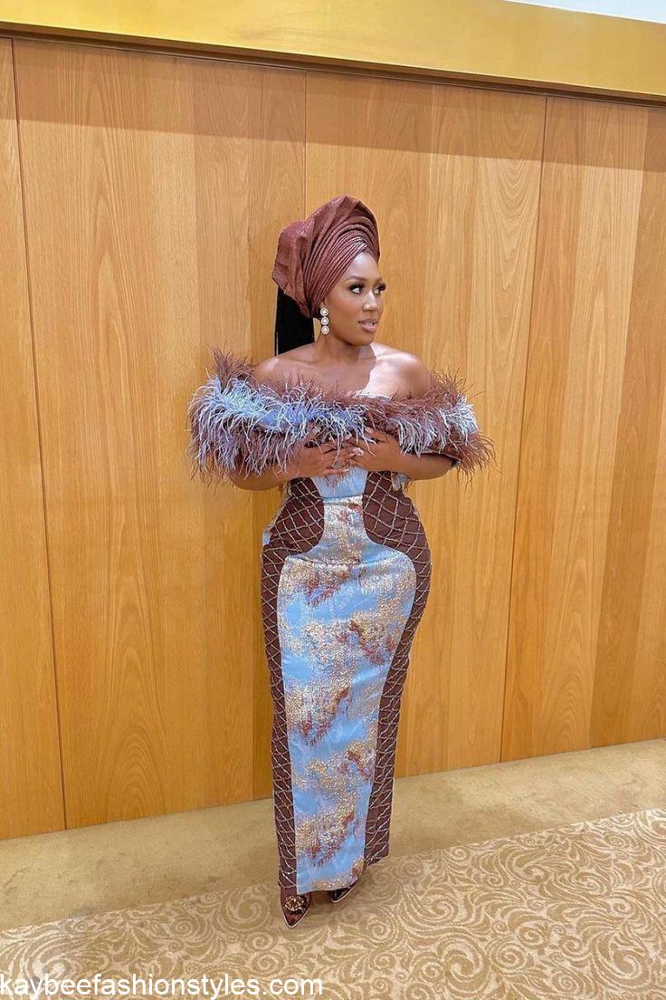 30 Best Brocade Gown Styles for Ladies in Nigeria - Kaybee Fashion Styles
